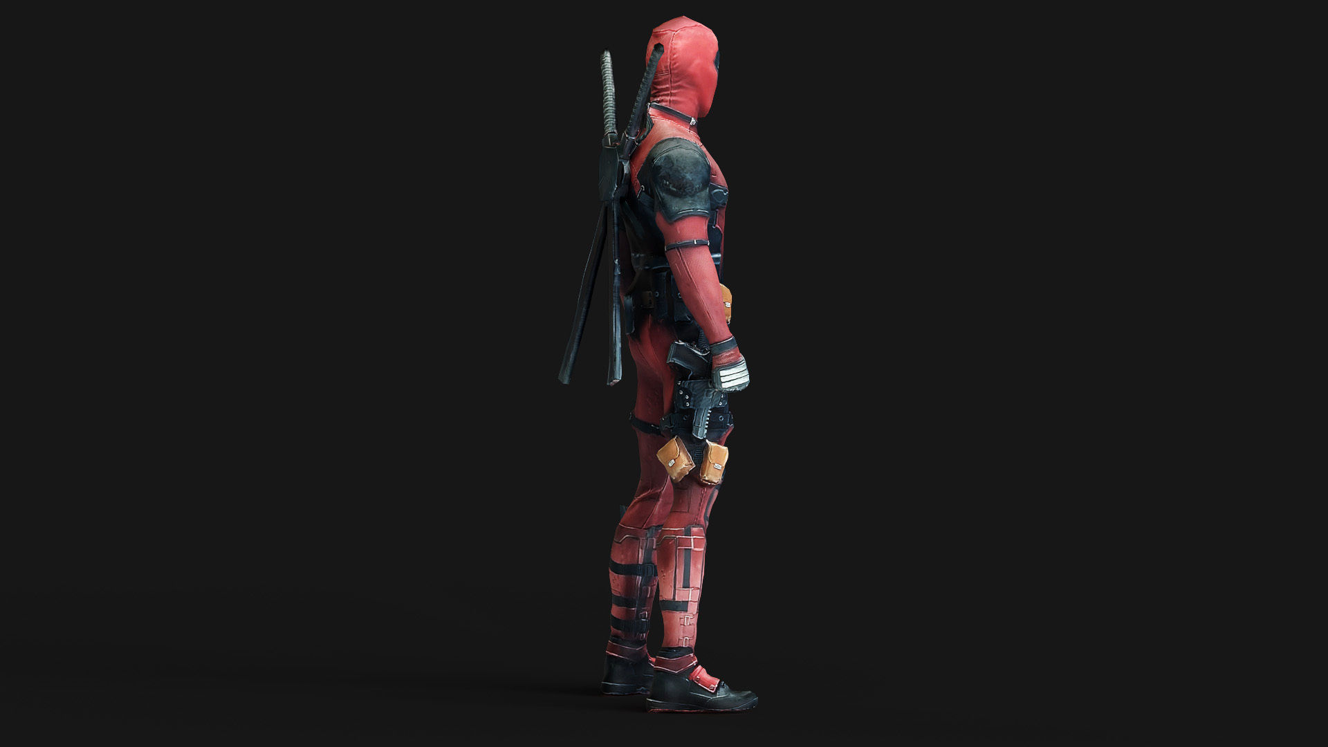 3D model Deadpool 3d Model Scan VR / AR / low-poly | CGTrader