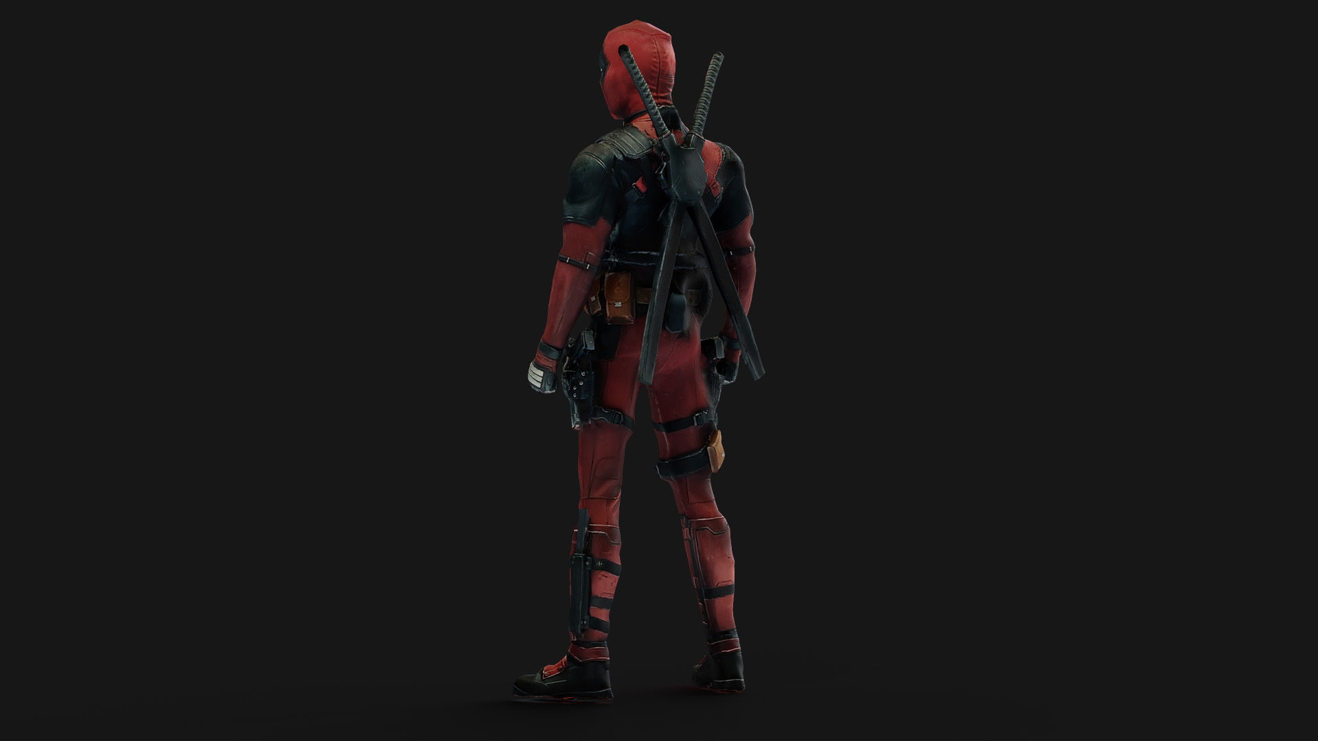 3D model Deadpool 3d Model Scan VR / AR / low-poly | CGTrader