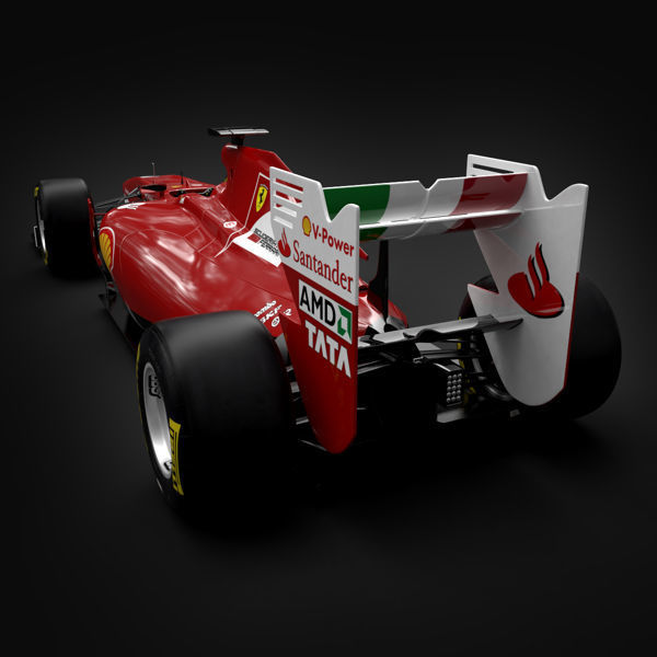 F1 2011 Ferrari F150 Scuderia 3D model | CGTrader
