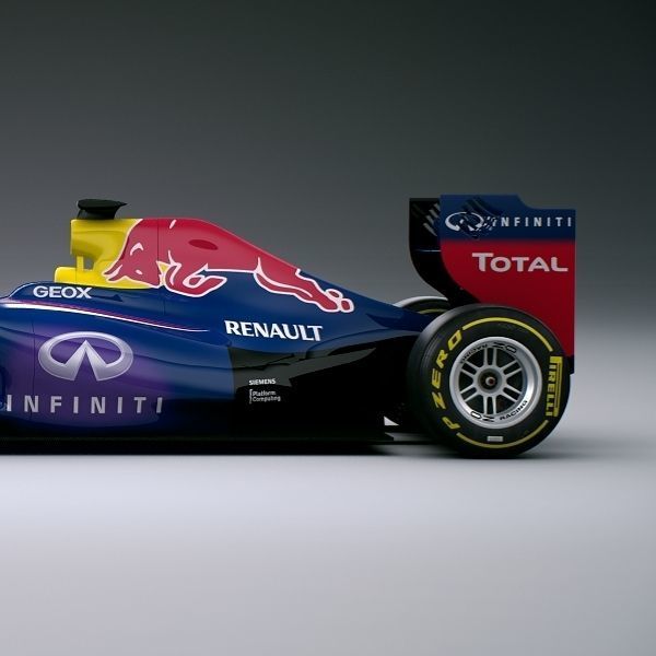 F1 2013 Infiniti Red Bull Racing RB9 3D model | CGTrader