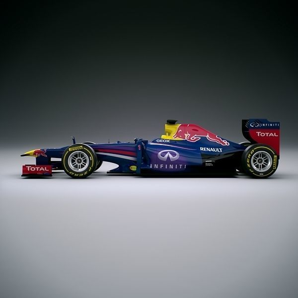F1 2013 Infiniti Red Bull Racing RB9 3D model | CGTrader