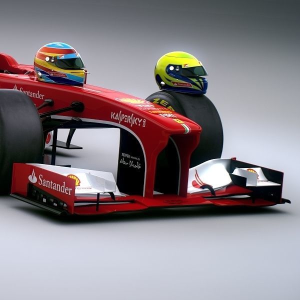 F1 2013 Scuderia Ferrari F138 3D model | CGTrader