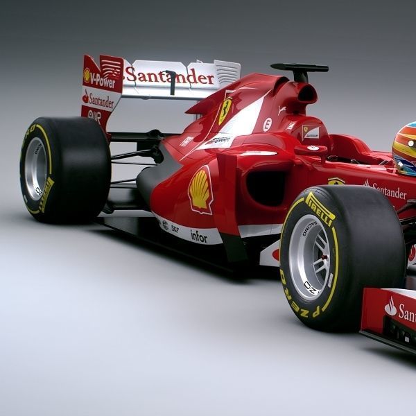F1 2013 Scuderia Ferrari F138 3D model | CGTrader