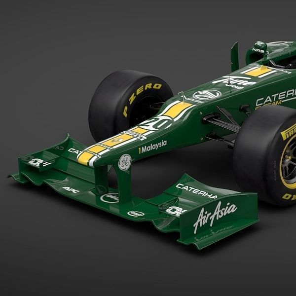 F1 2012 Caterham CT01 3D model | CGTrader