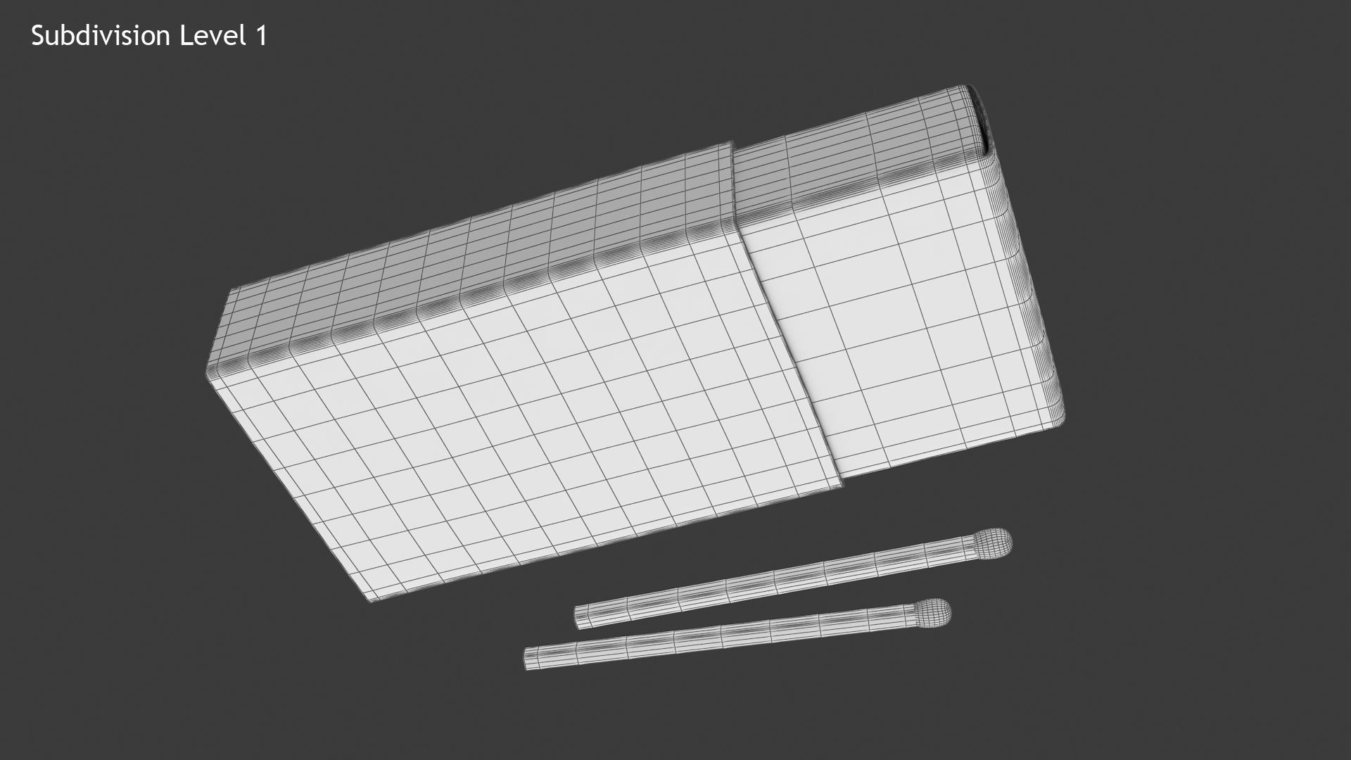 3D model Matchbox VR / AR / low-poly | CGTrader