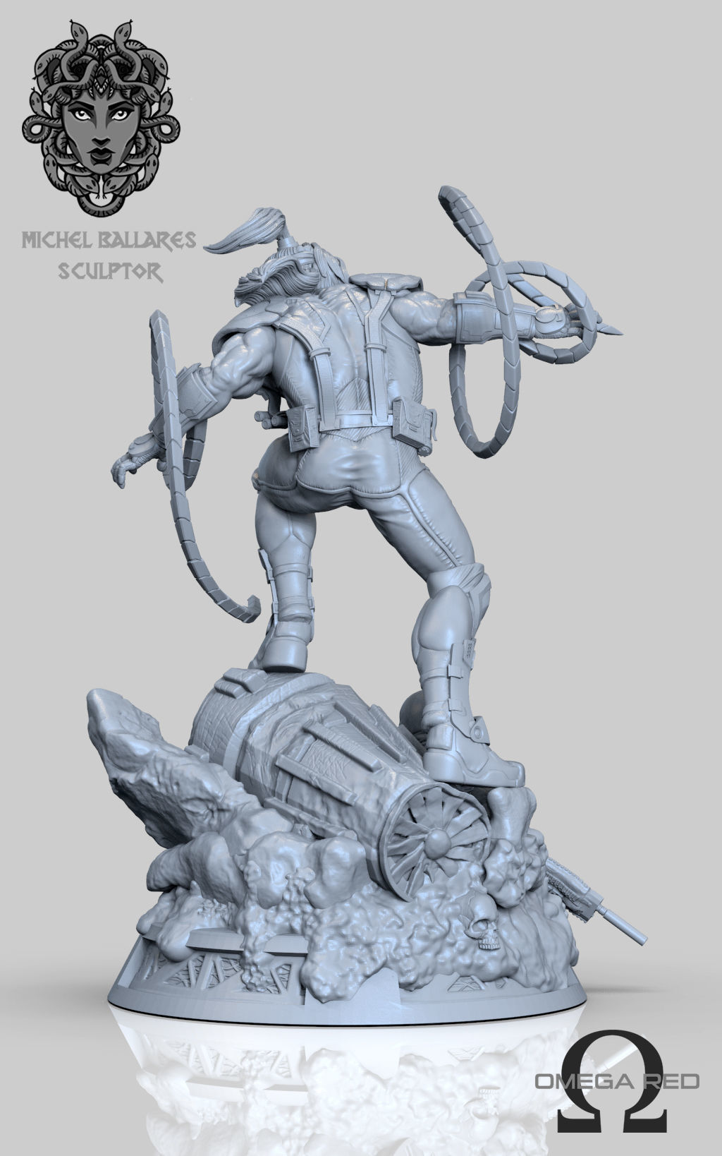 OMEGA RED BY CREATIVE GEEK MB 3D model 3D printable | CGTrader