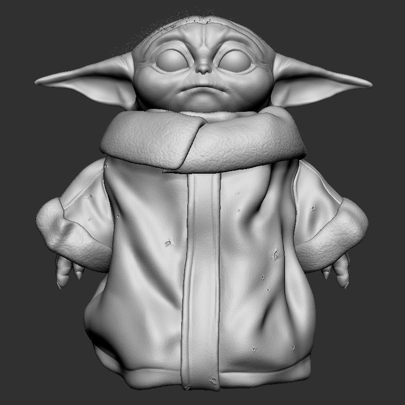 Baby Yoda 3D model | CGTrader