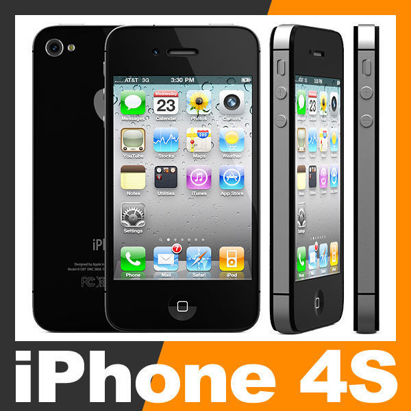 Apple iPhone 4S 3D model | CGTrader