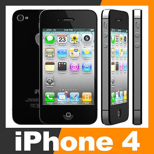 Apple iPhone 4 3D model | CGTrader