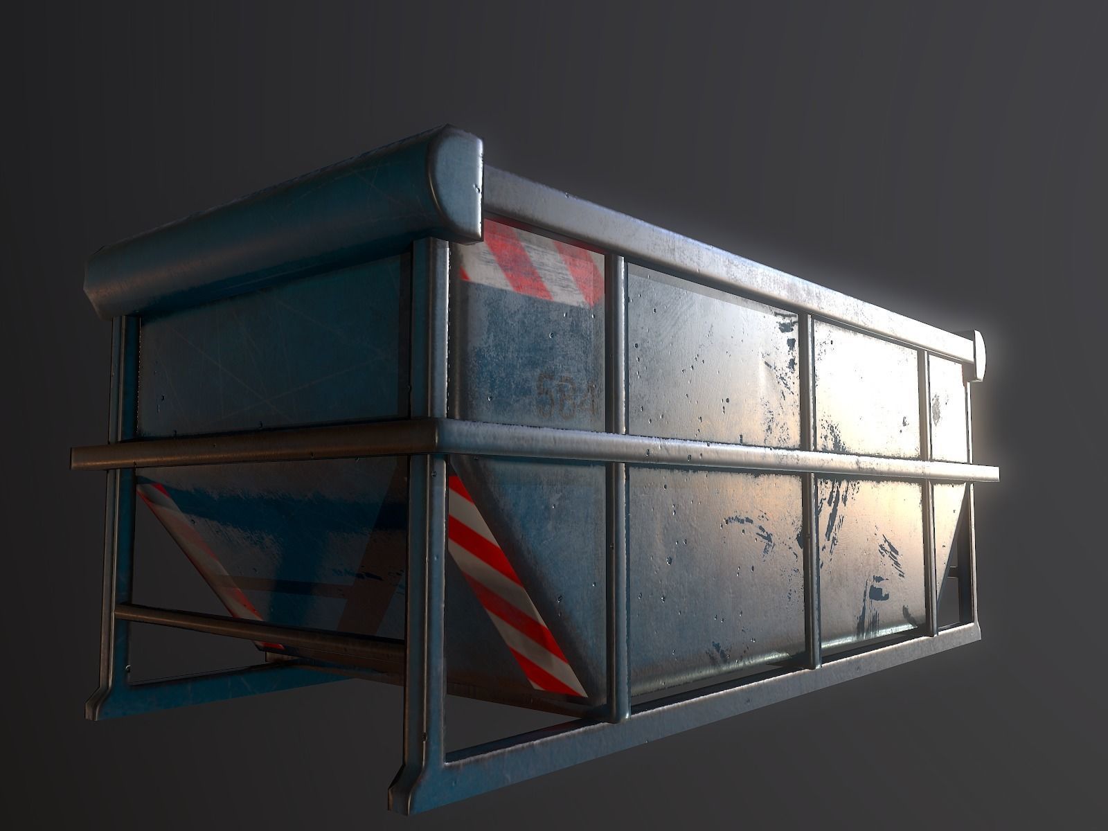 3D model Dumpster prop pbr VR / AR / low-poly | CGTrader