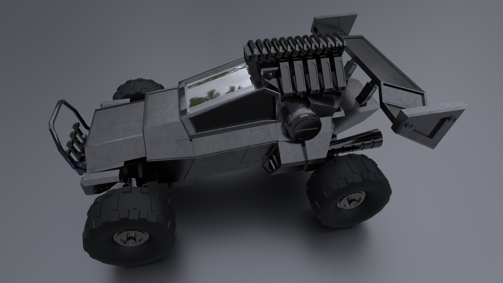 Sci fi offroad vehicle free VR / AR / low-poly 3D model | CGTrader