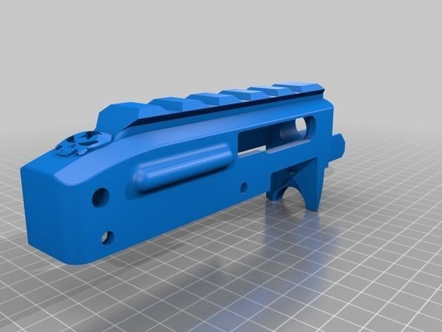 Ruger 10 22 Dummy Receiver PROP 3D model 3D printable | CGTrader