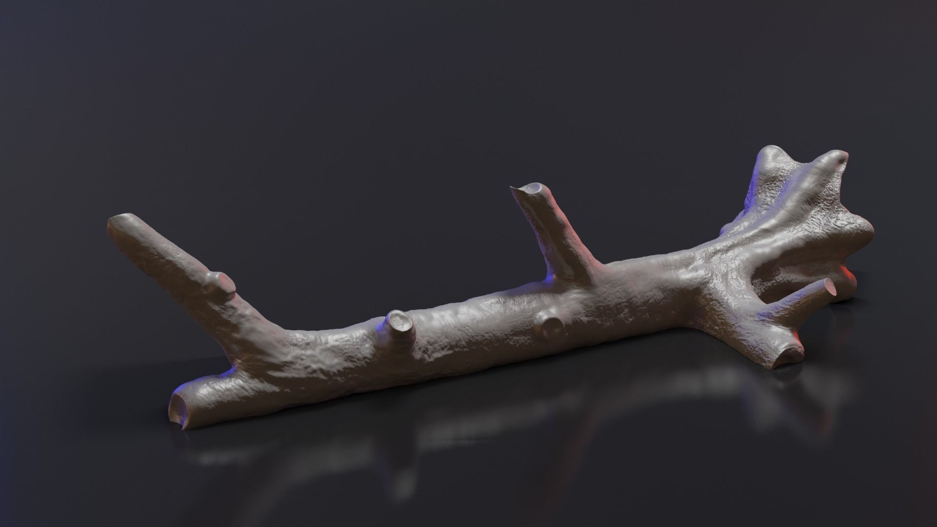 Fallen Tree - scatter terrain 3D model 3D printable | CGTrader