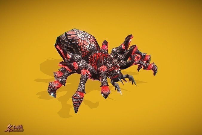 3D model RPG Spider 2 VR / AR / low-poly | CGTrader