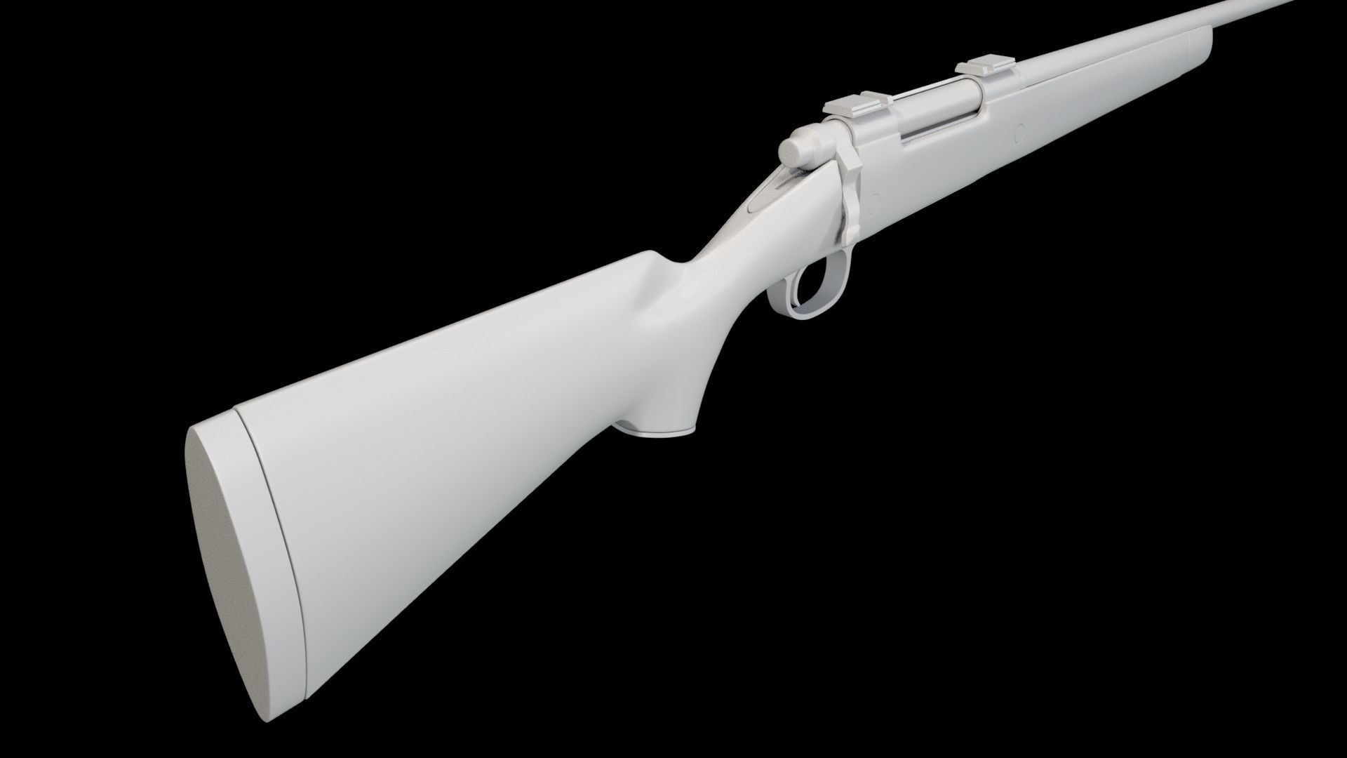Hunting Rifle 3D model | CGTrader
