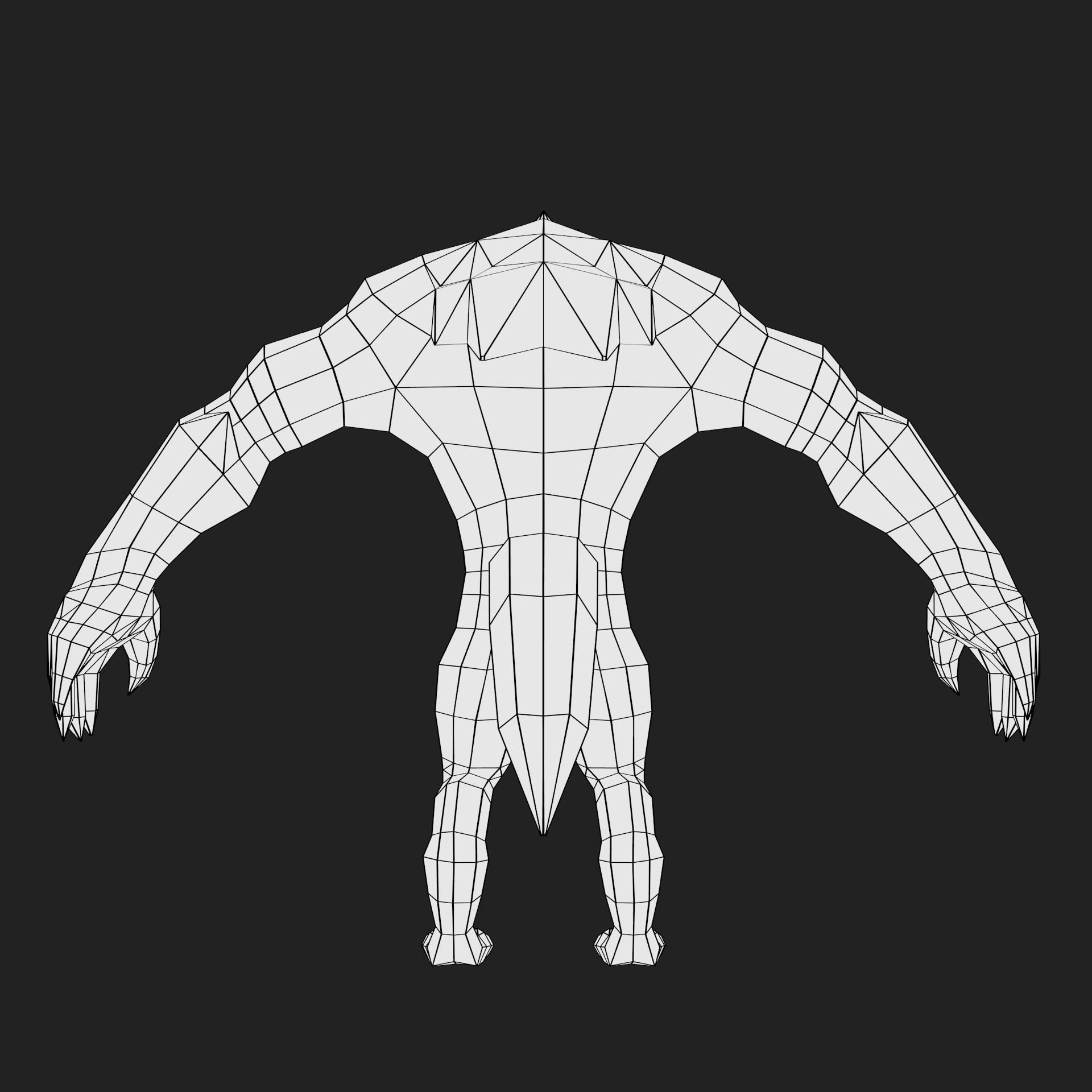 3D model Lowpoly WereWolf VR / AR / low-poly | CGTrader