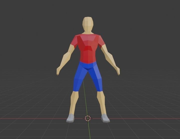 Low poly man free VR / AR / low-poly 3D model | CGTrader