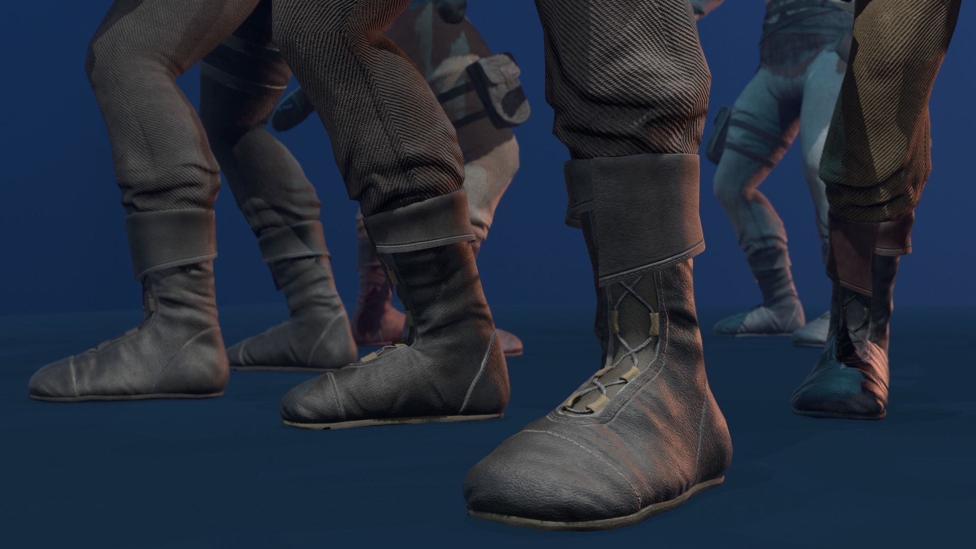 3D model Male Robber VR / AR / low-poly rigged animated | CGTrader