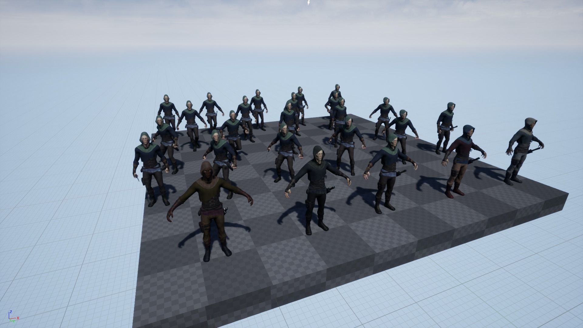 3D model Male Robber VR / AR / low-poly rigged animated | CGTrader