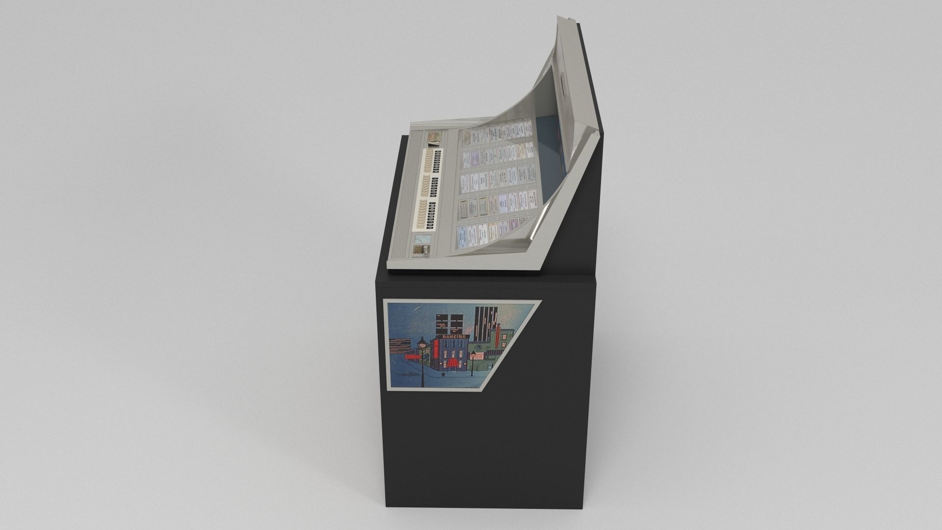 Seeburg Discotheque Jukebox 1965 3D model | CGTrader