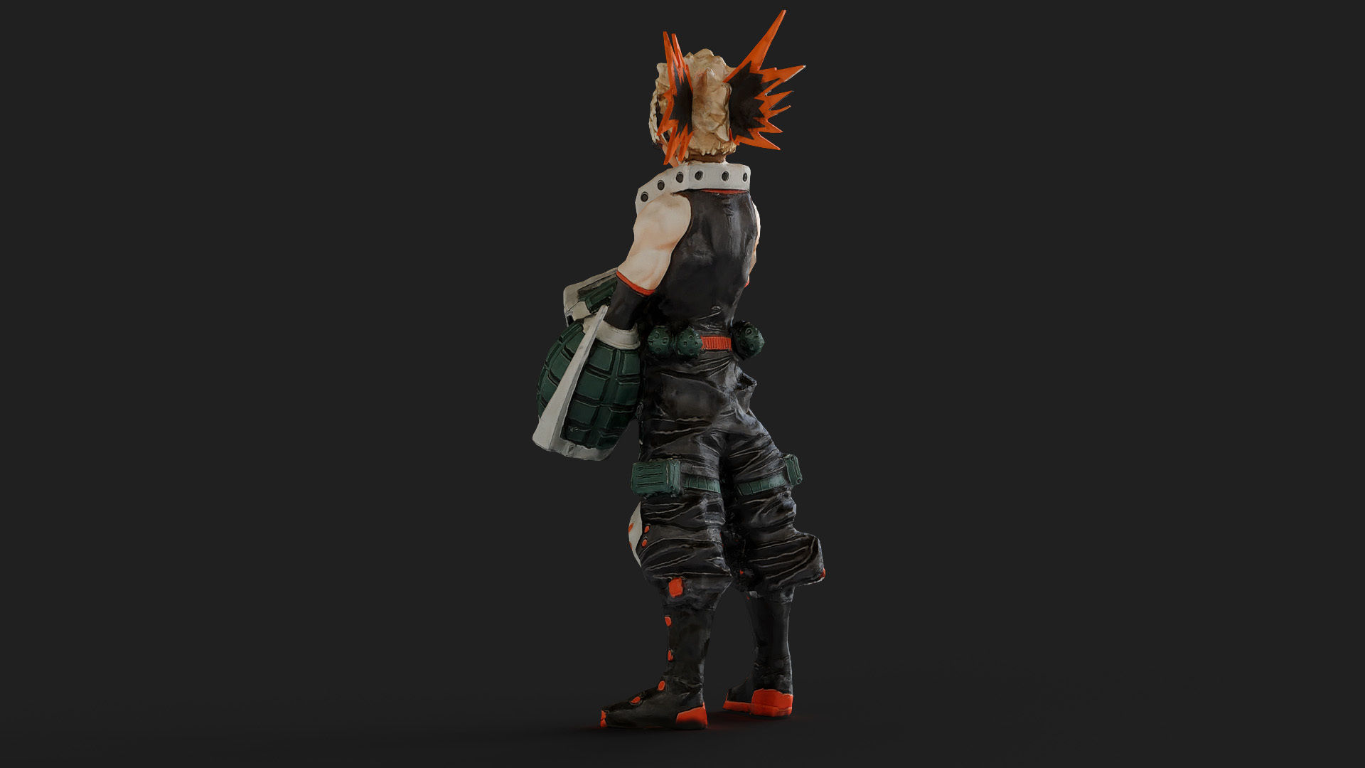 3D model Katsuki Bakugo My Hero Academia VR / AR / low-poly | CGTrader