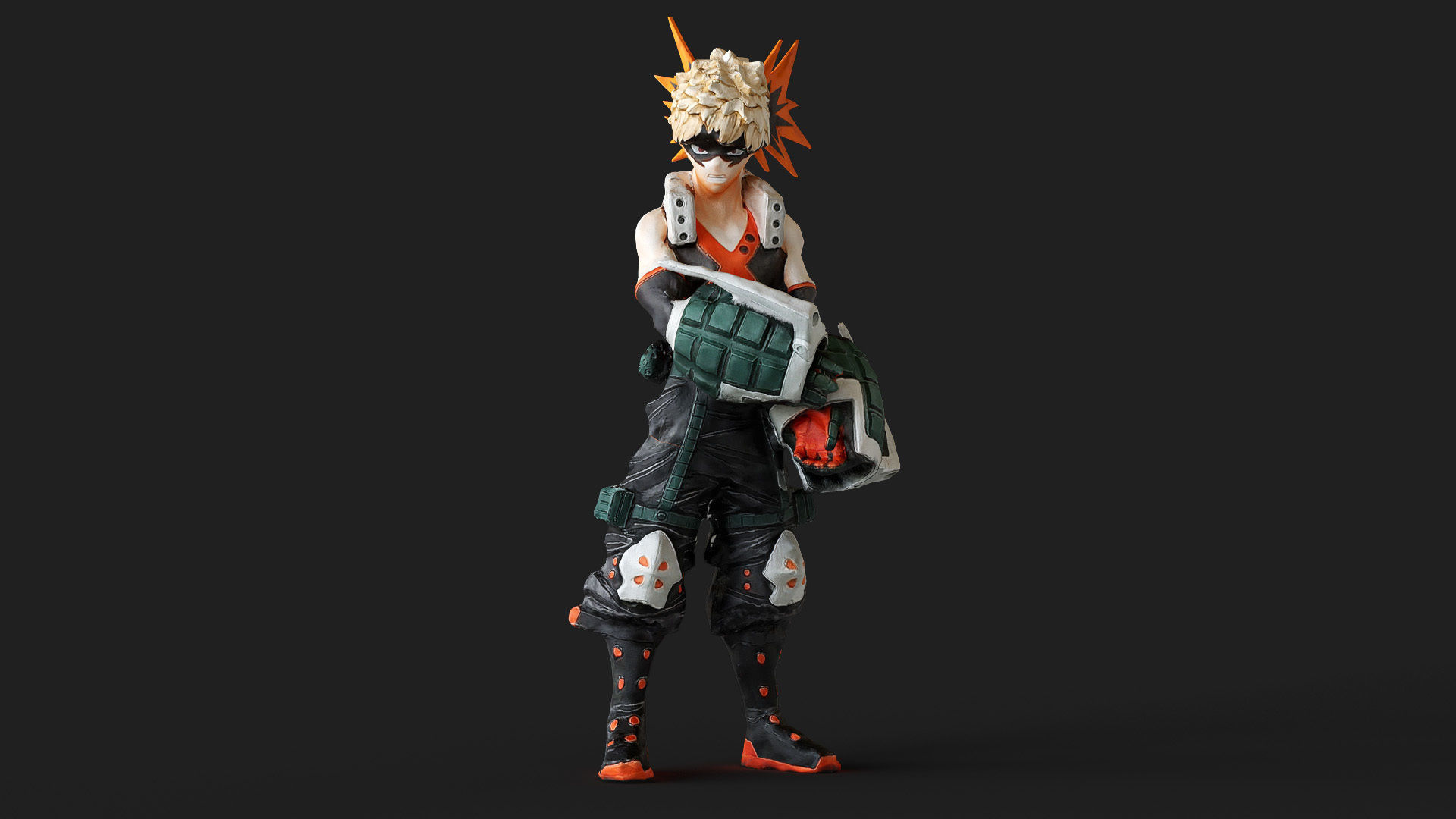 3D model Katsuki Bakugo My Hero Academia VR / AR / low-poly | CGTrader