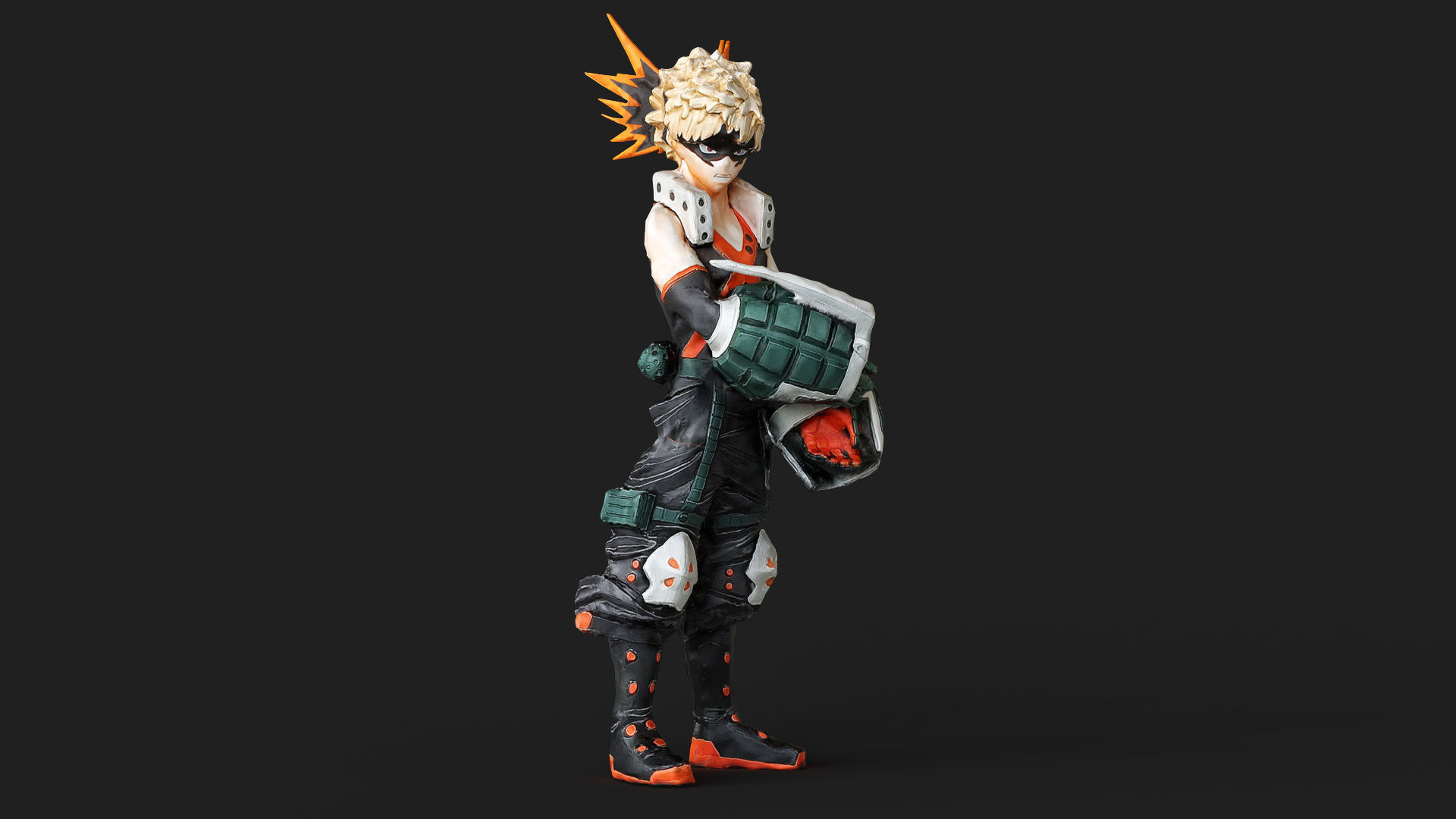 3D model Katsuki Bakugo My Hero Academia VR / AR / low-poly | CGTrader