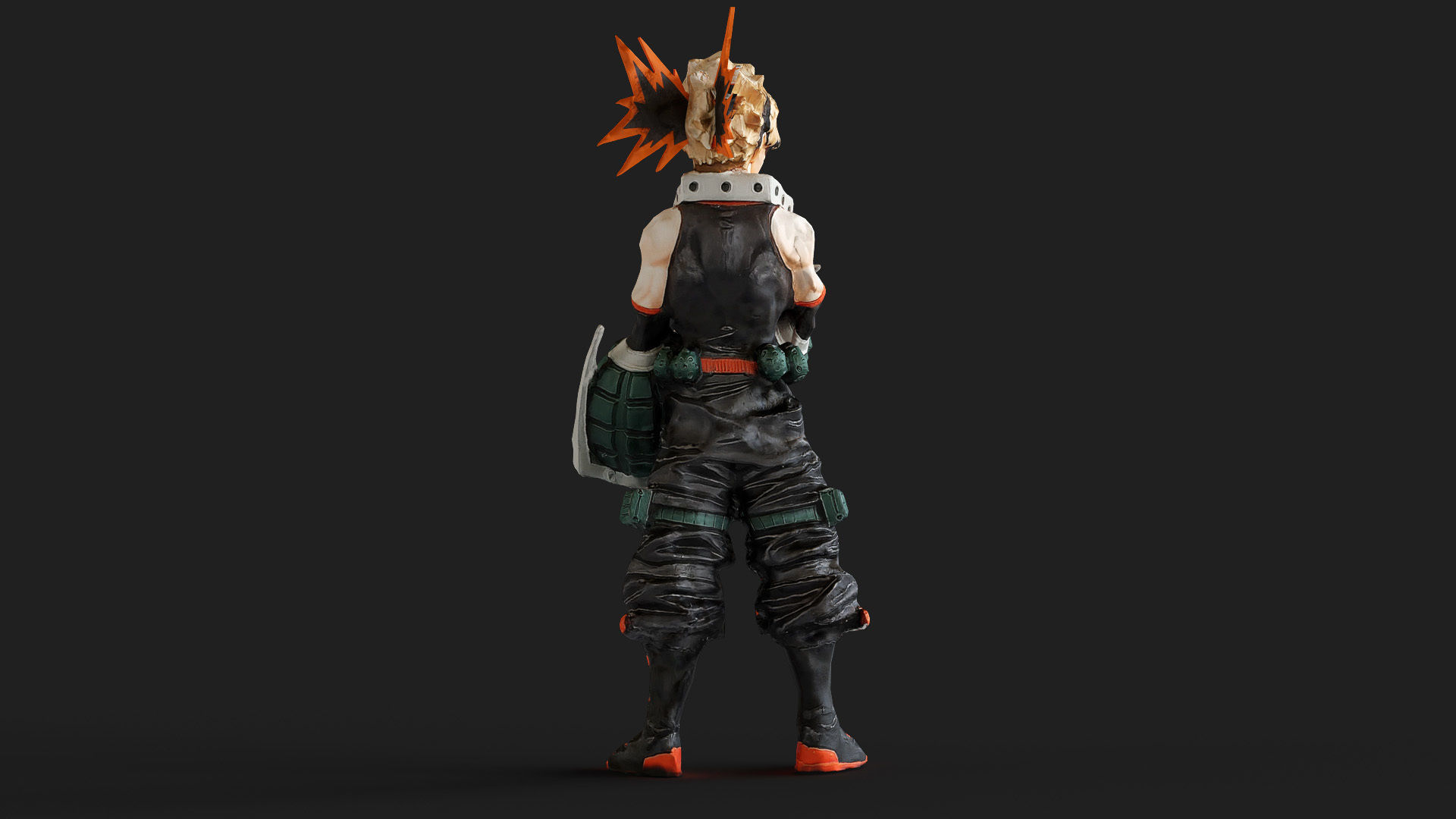 3D model Katsuki Bakugo My Hero Academia VR / AR / low-poly | CGTrader