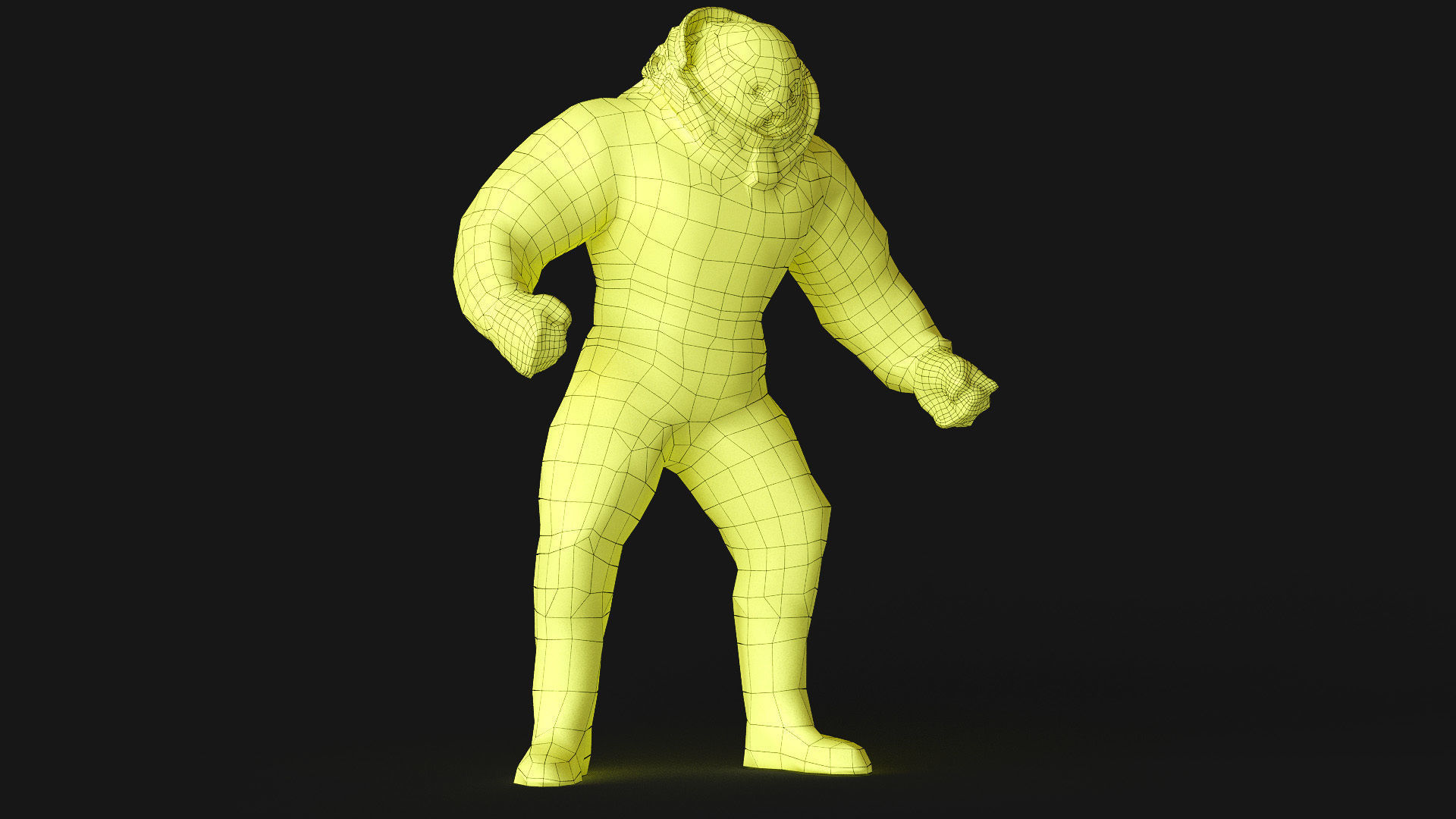 3D model Juggernaut Figure VR / AR / low-poly | CGTrader