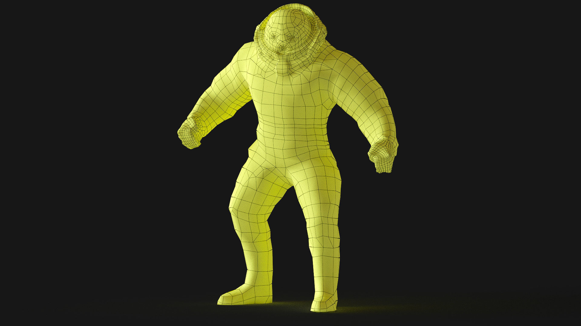 3D model Juggernaut Figure VR / AR / low-poly | CGTrader