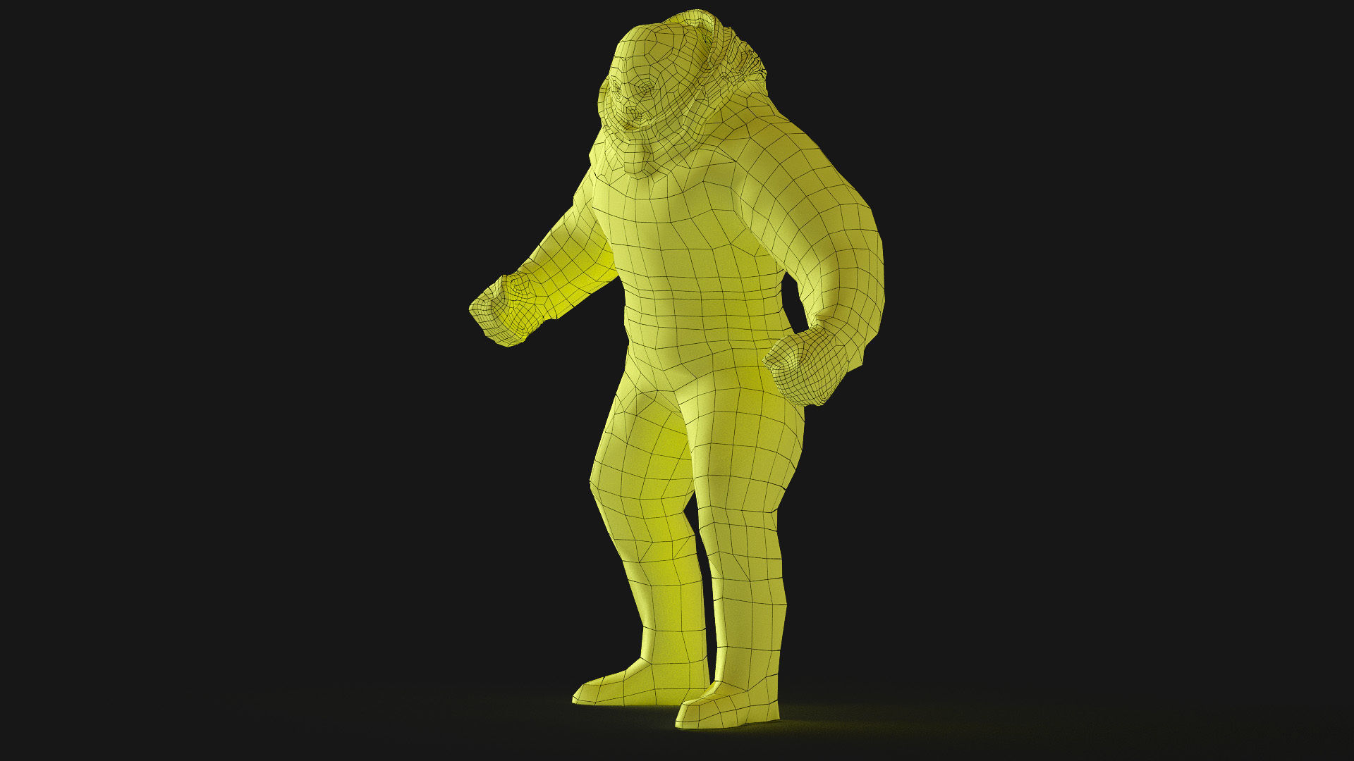 3D model Juggernaut Figure VR / AR / low-poly | CGTrader