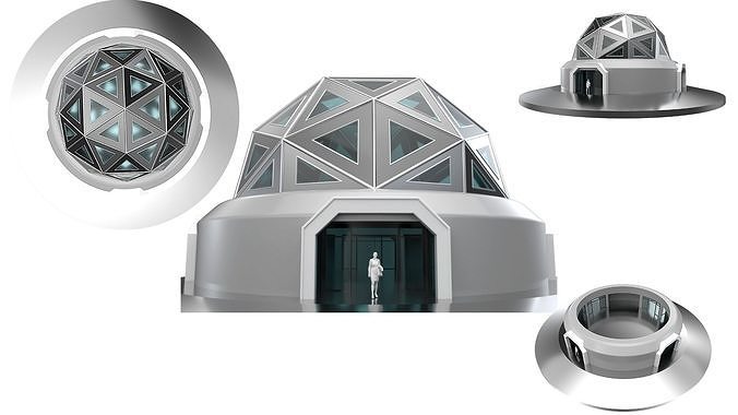 Geodesic Spheres Wireframe