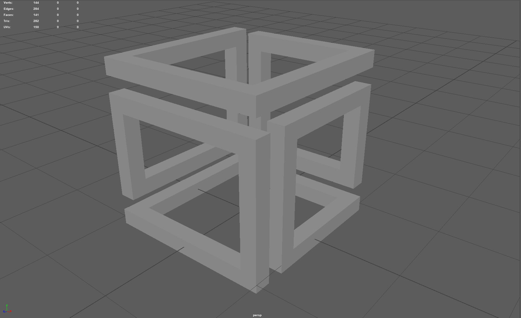 Infinity cube 3D model 3D printable | CGTrader
