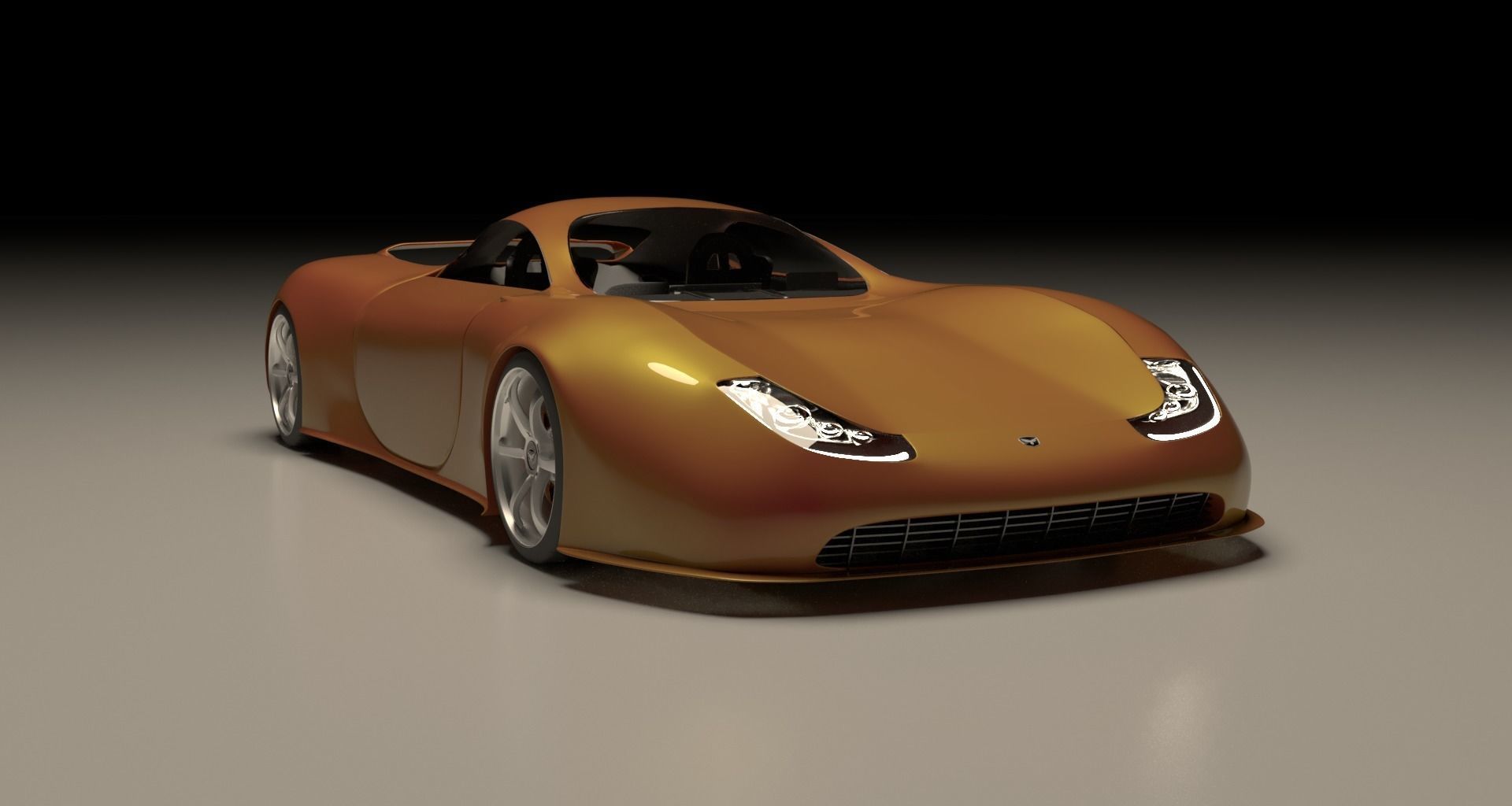 Falcon F1 Electric Concept Car 3D model | CGTrader