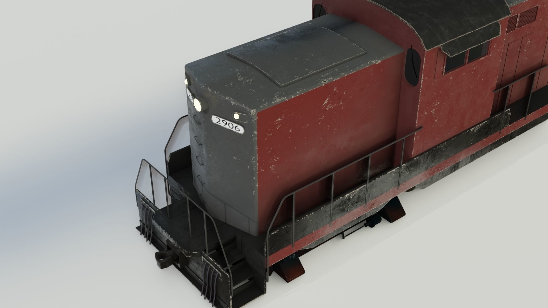 3D model Diesel locomotive 3D model VR / AR / low-poly | CGTrader