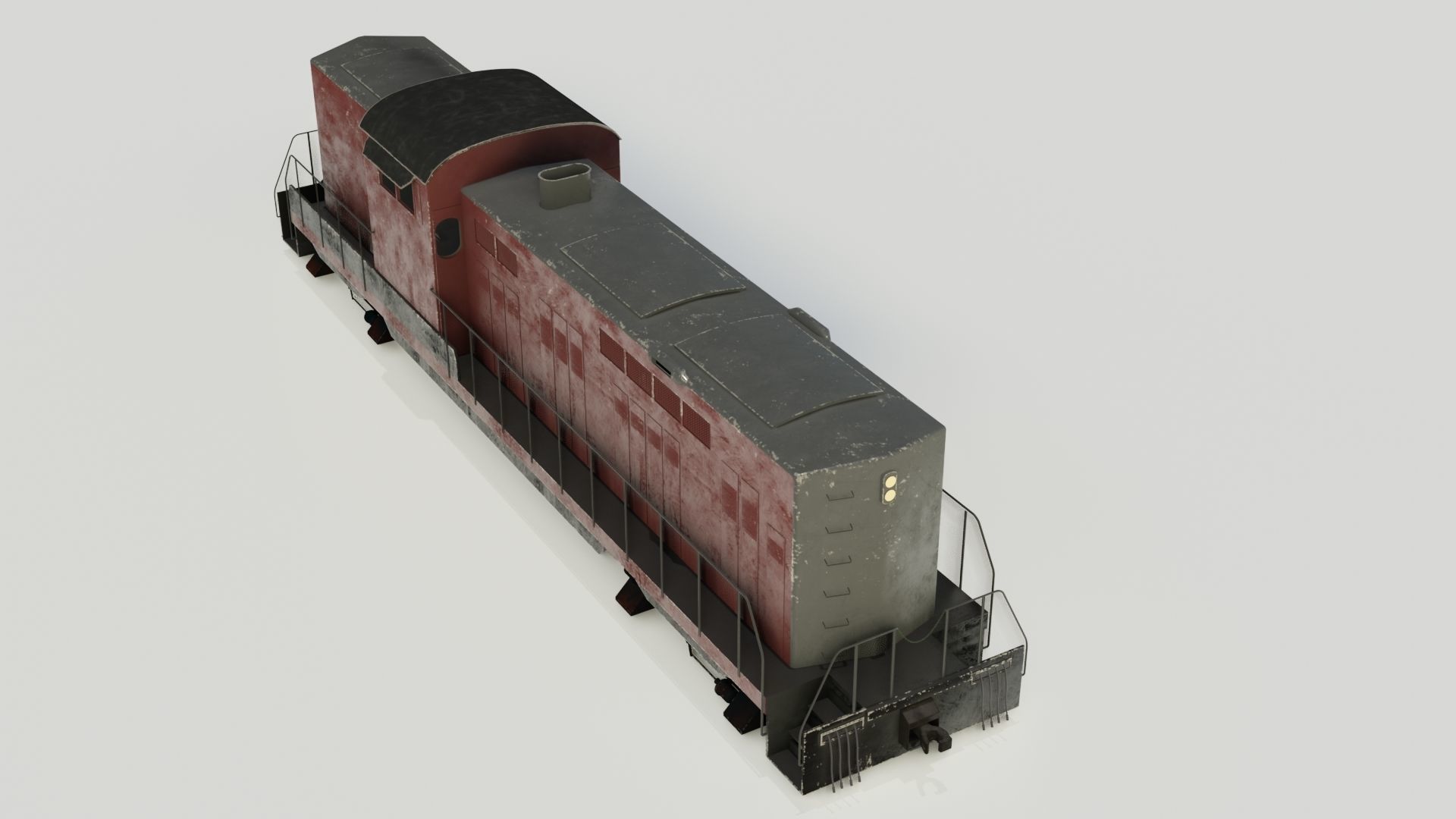 Two diesel locomotive 3D models 3D Model Collection | CGTrader
