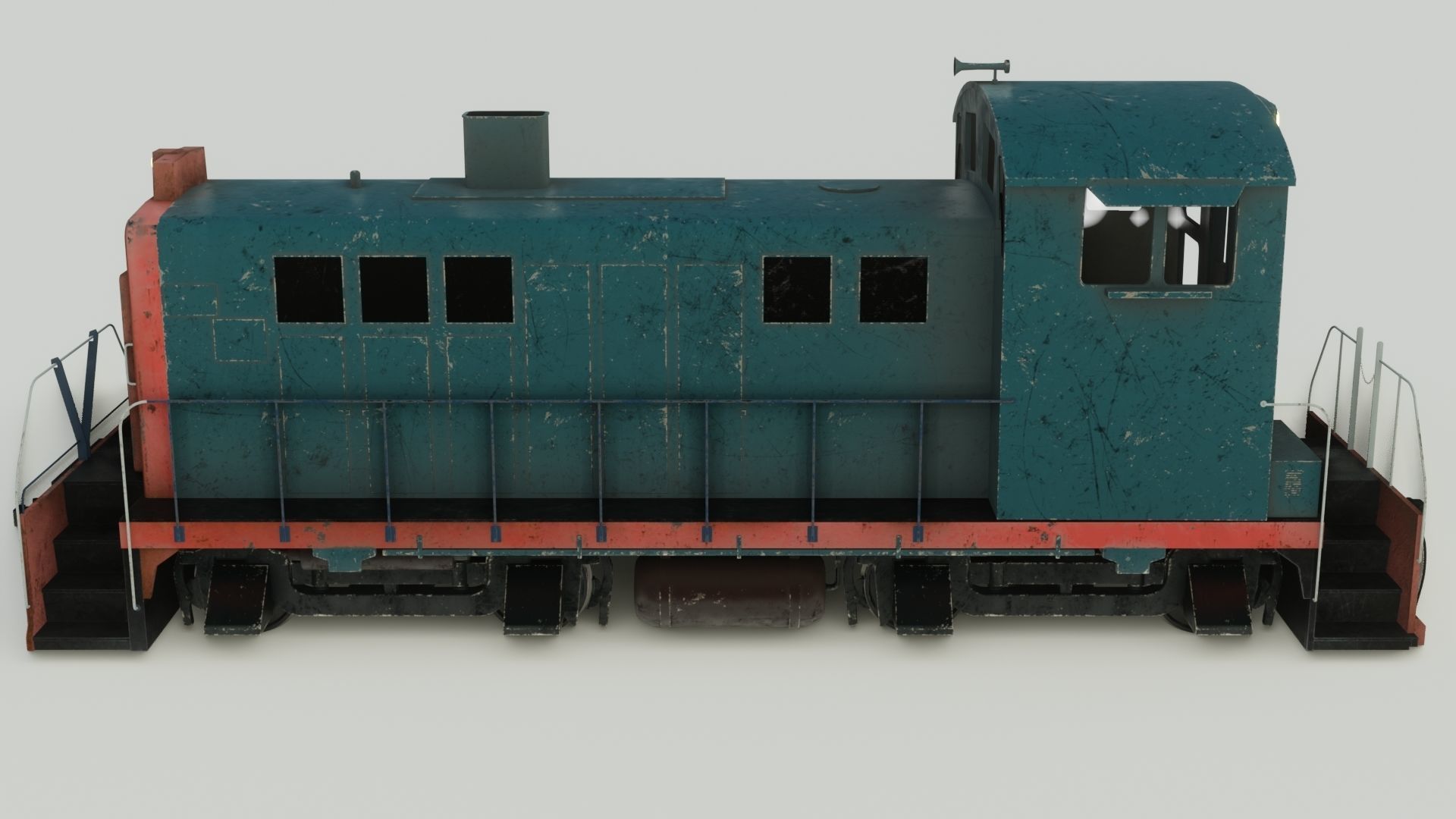 Two diesel locomotive 3D models 3D Model Collection | CGTrader
