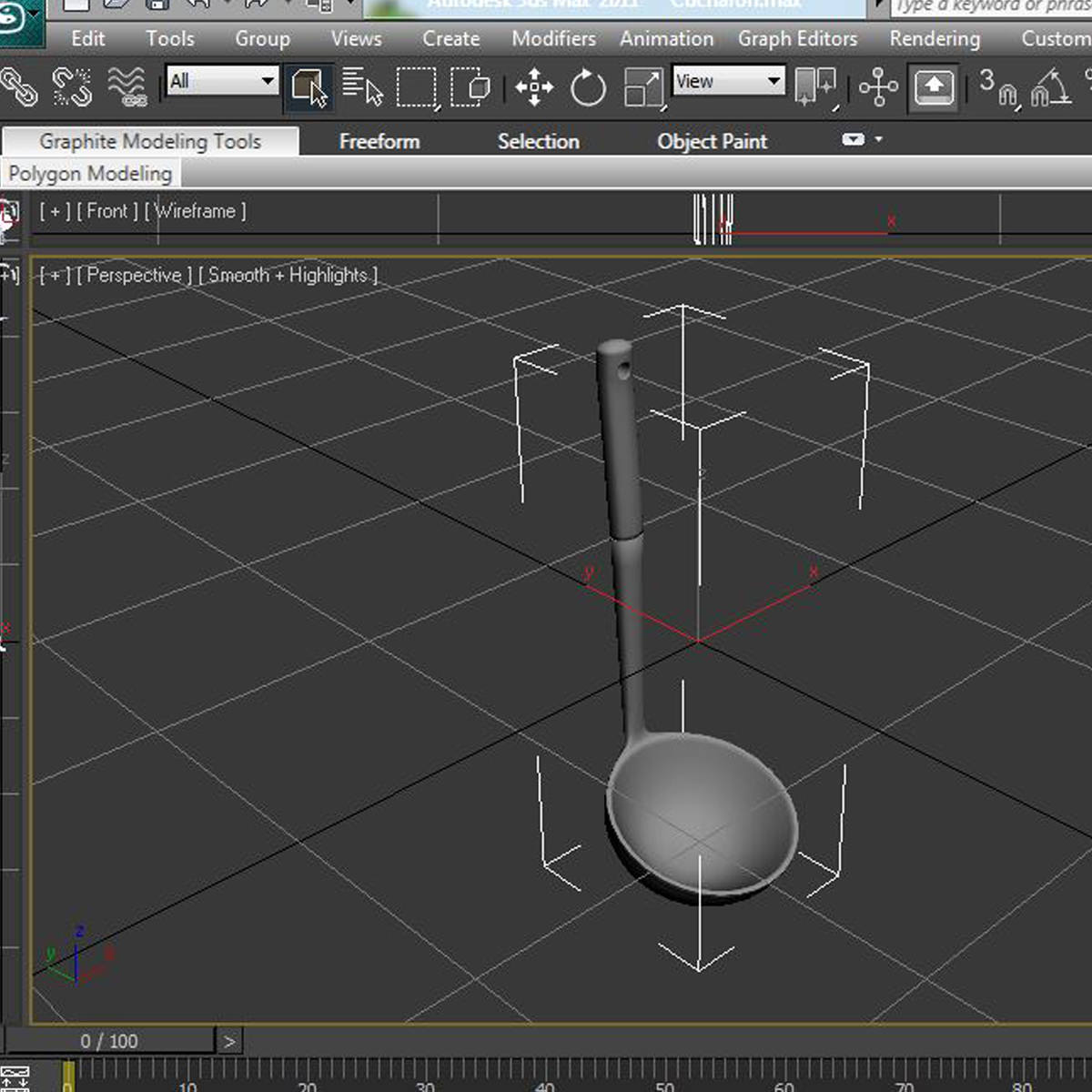 Ladle 3D model | CGTrader