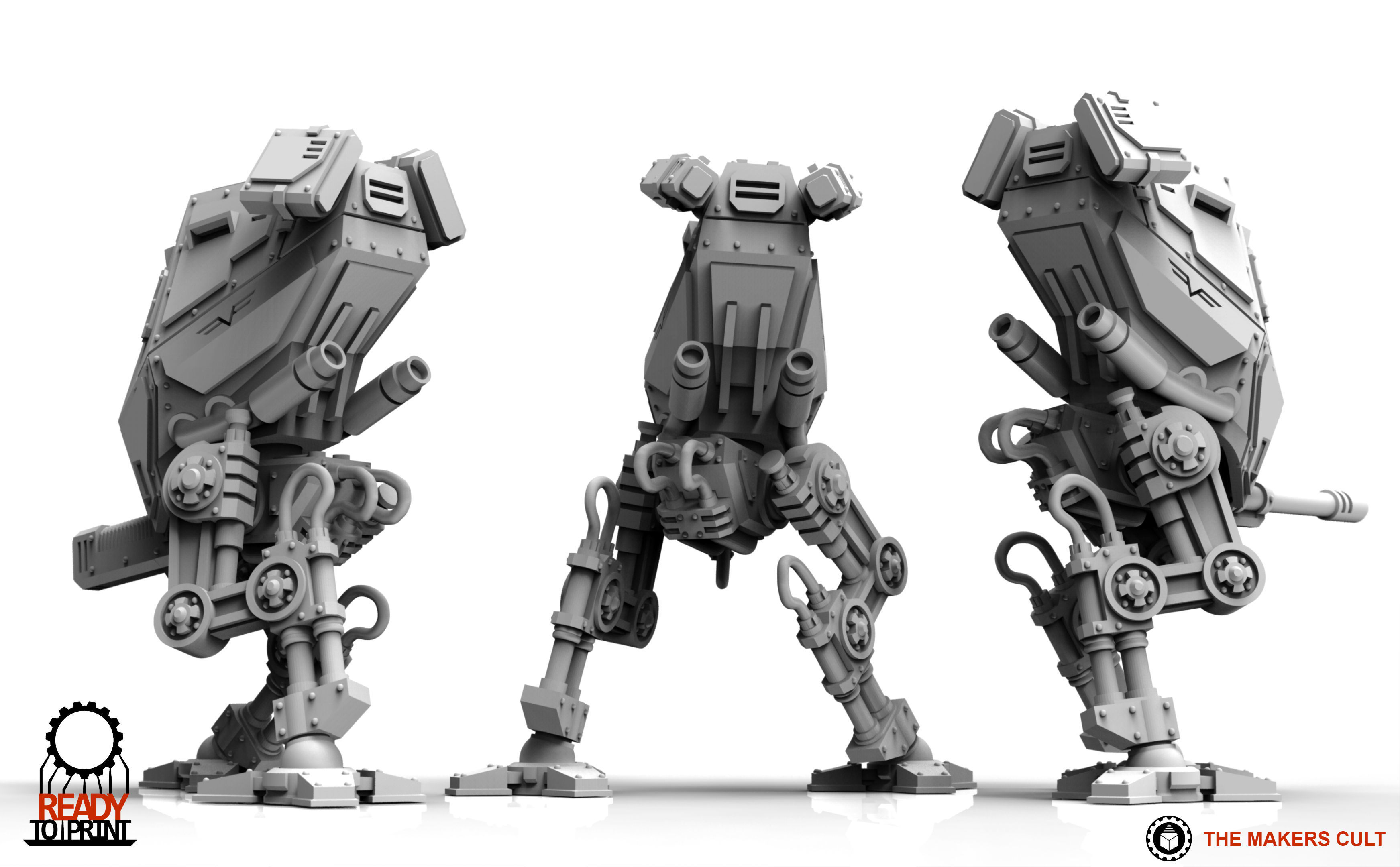 Valour Korps - Walker Builder 3D model 3D printable | CGTrader