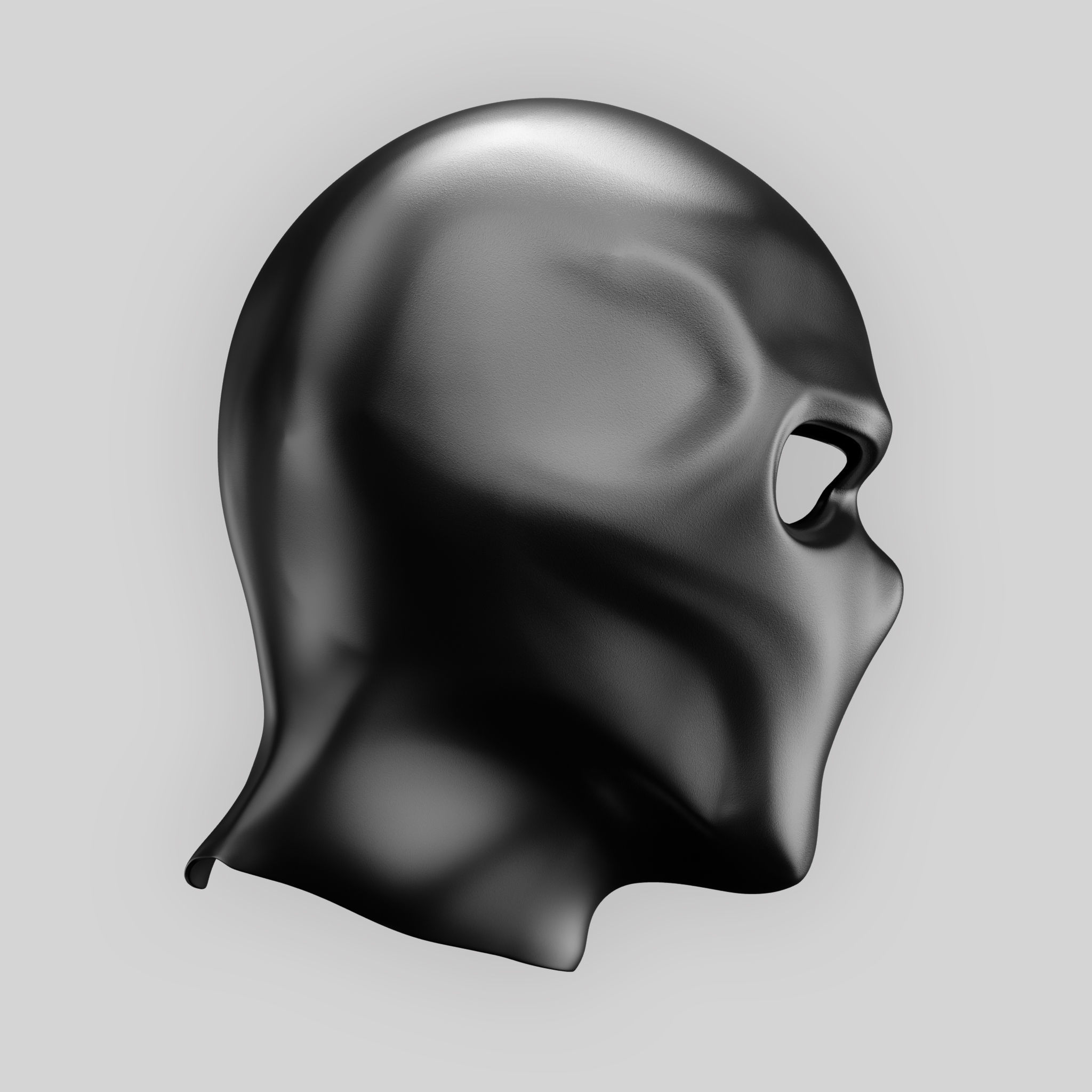 Rubber Drone Hood 3D model | CGTrader