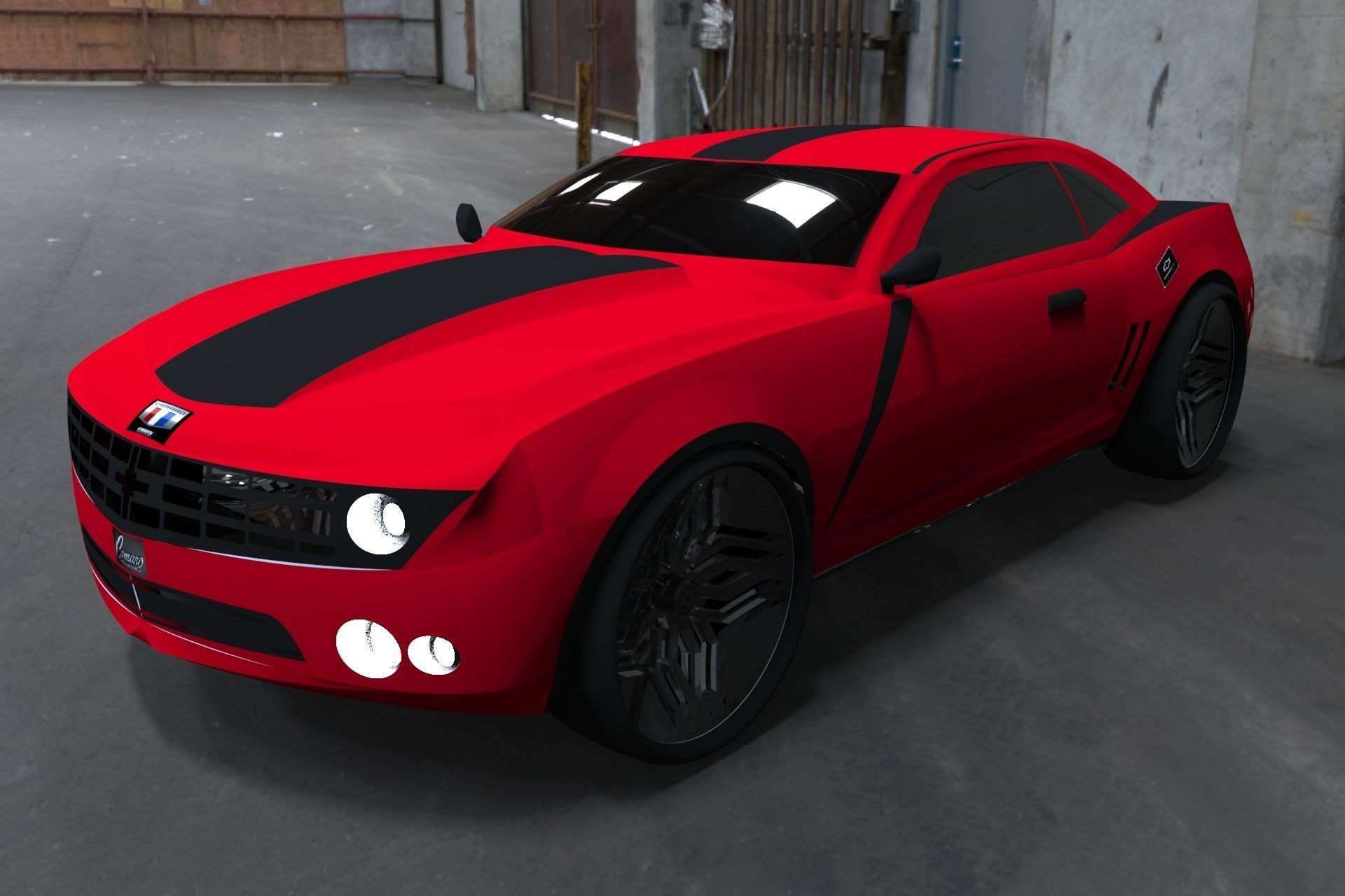 Chevrolet Camaro Concept Car 3D model | CGTrader