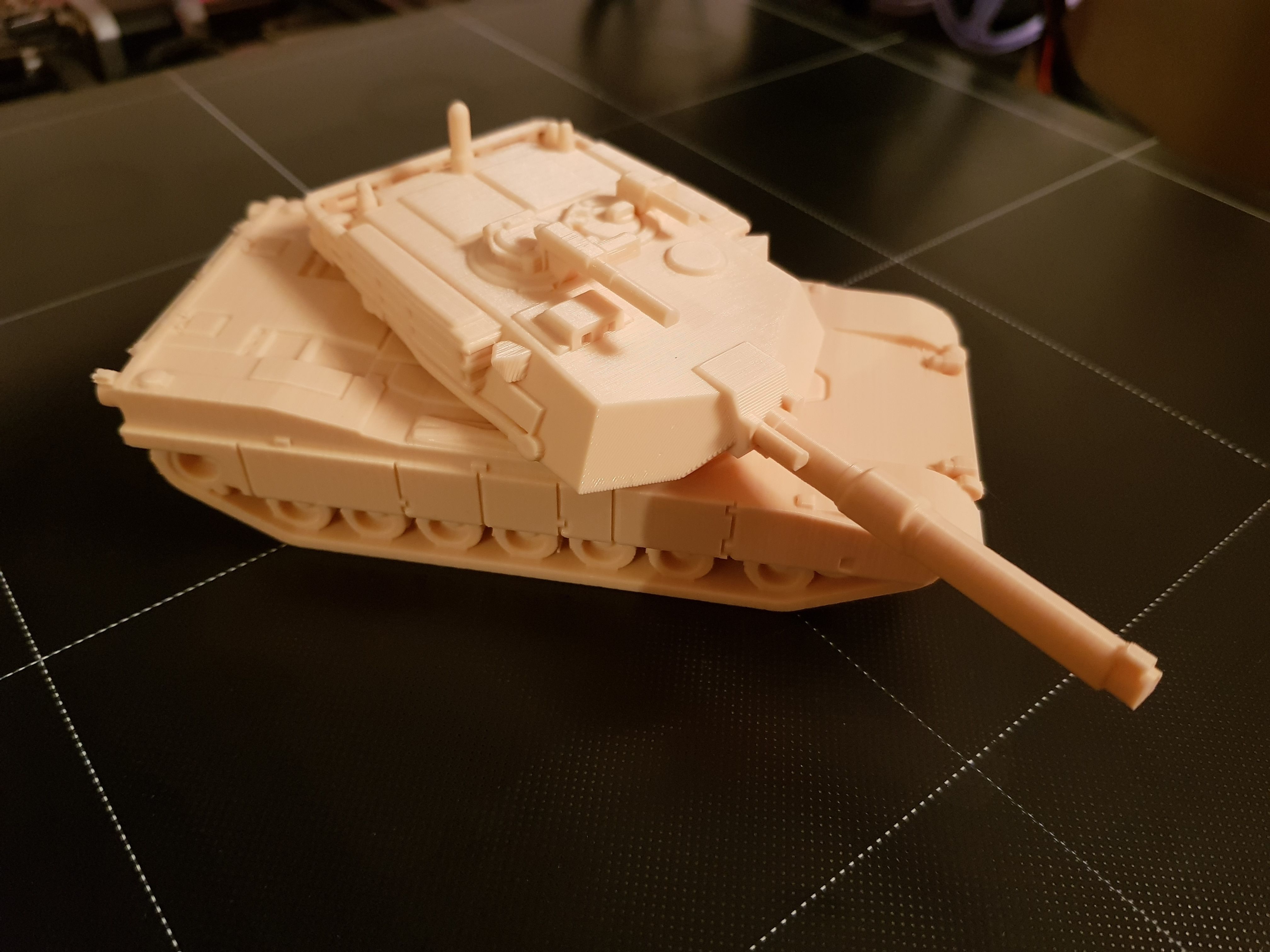 M1A1 ABRAMS SCALE MODEL 3D model | CGTrader