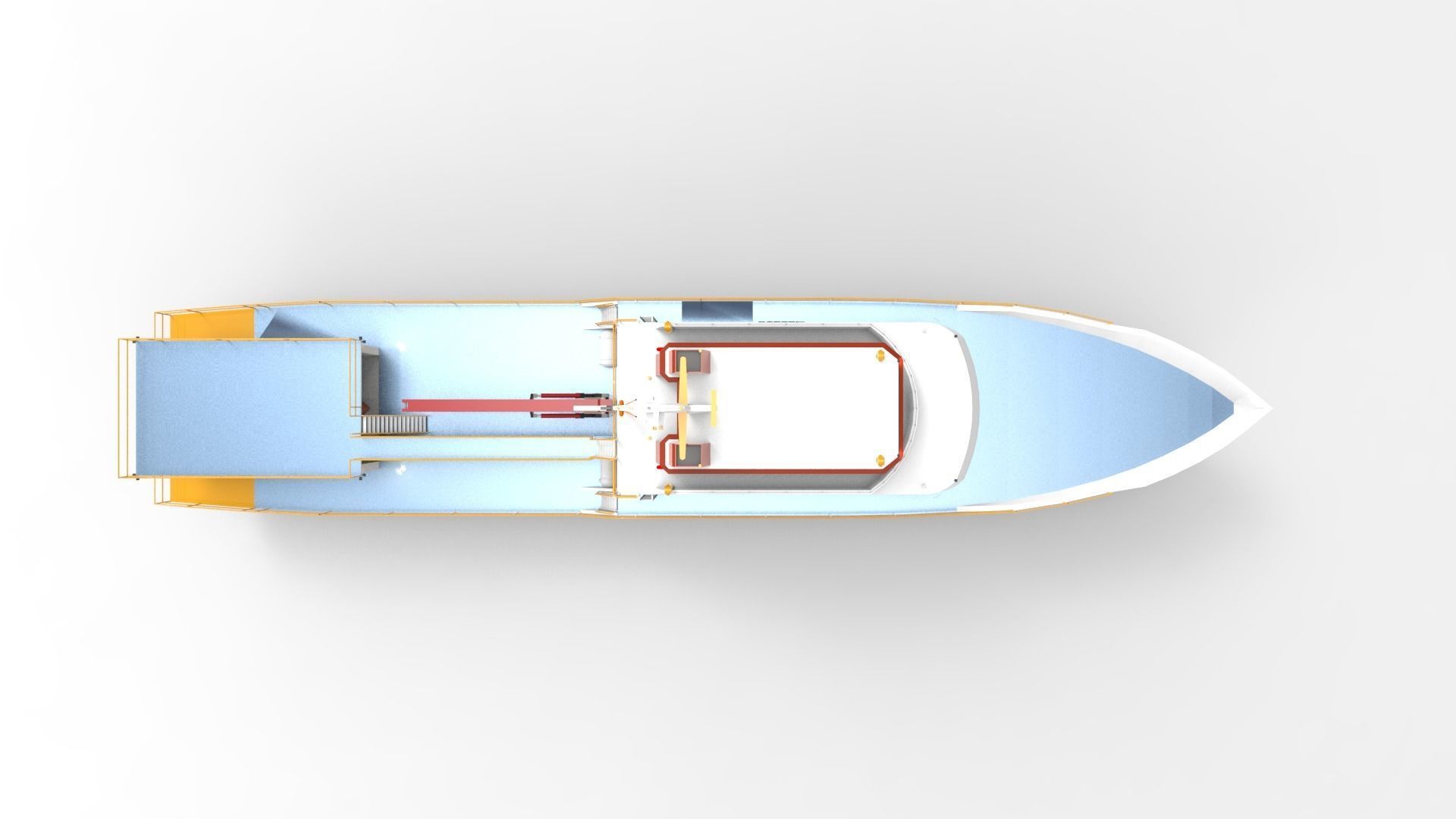 SAR Rescue boat 3D model | CGTrader