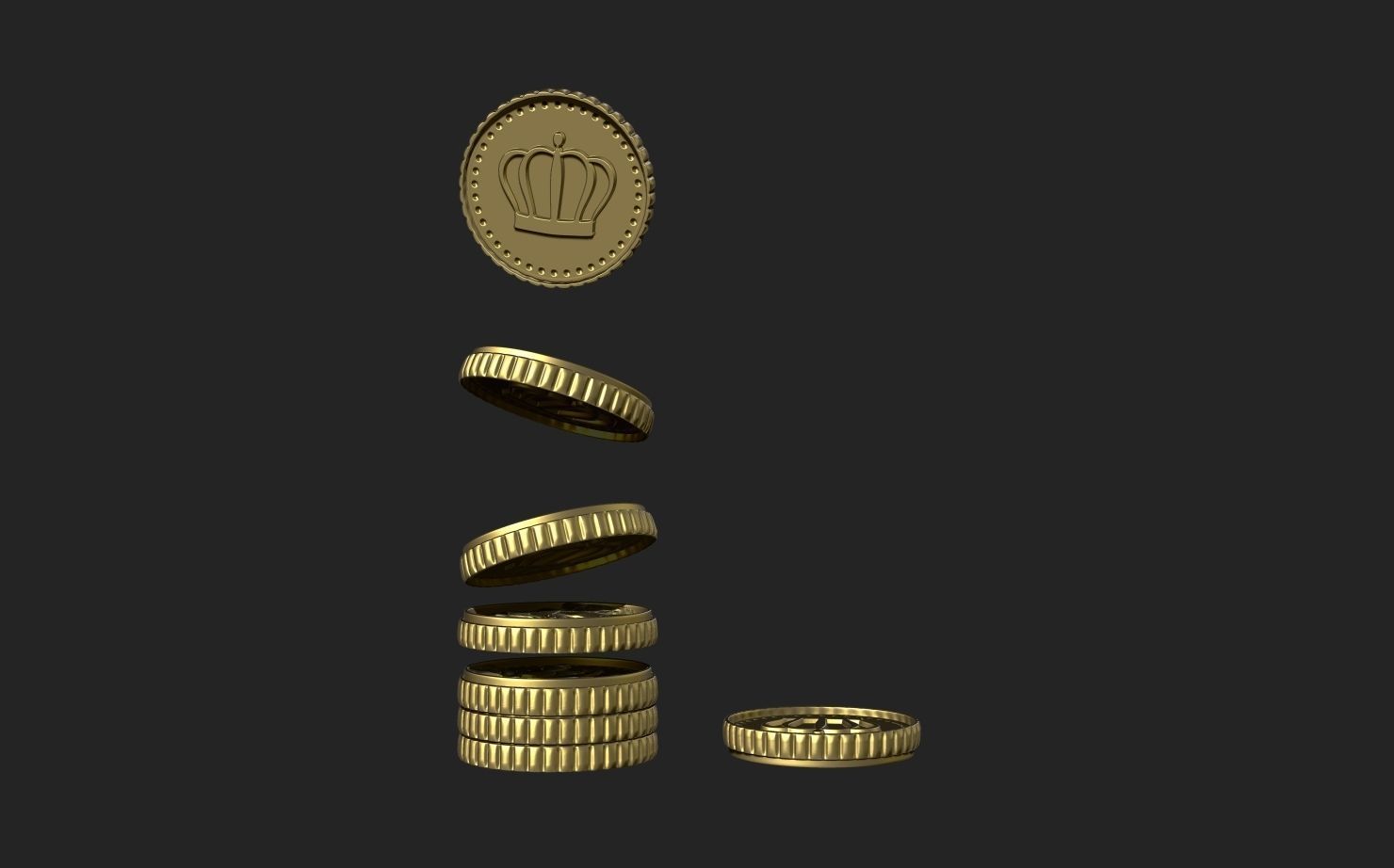 mr rat coins 3D model 3D printable | CGTrader