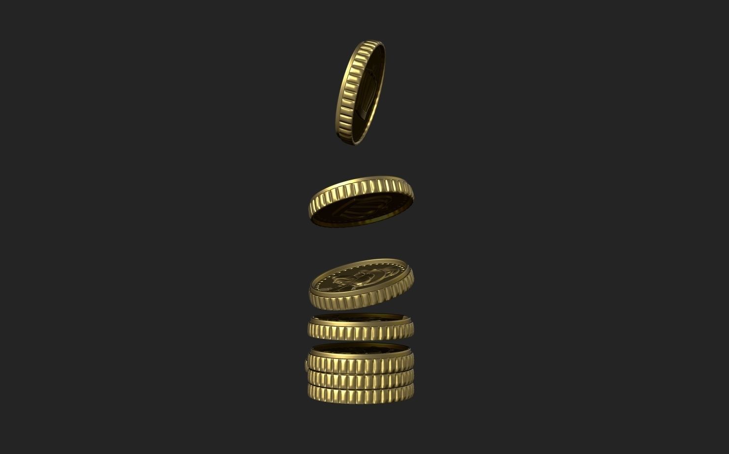 mr rat coins 3D model 3D printable | CGTrader
