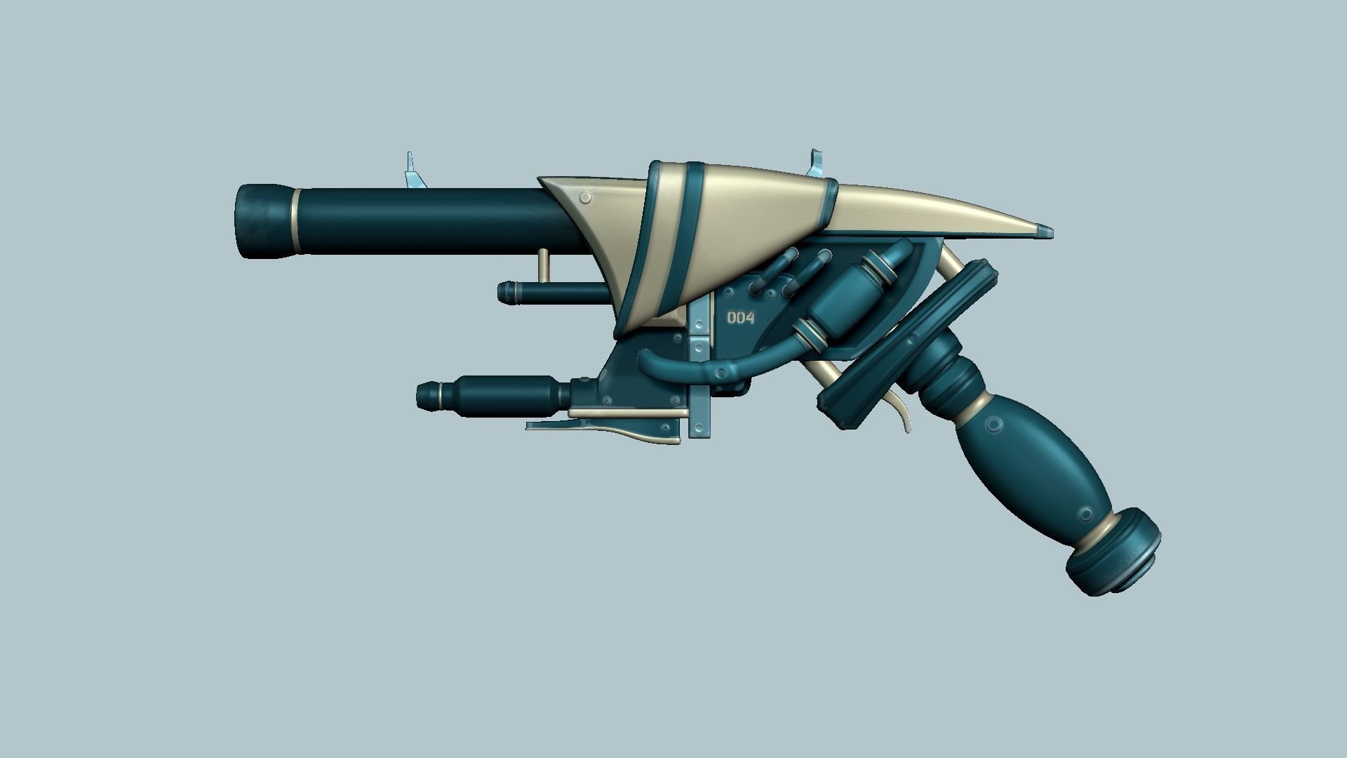 20 Sci-Fi Guns - Weaponry - Rifles Sniper Assault Submachine 3D Model ...