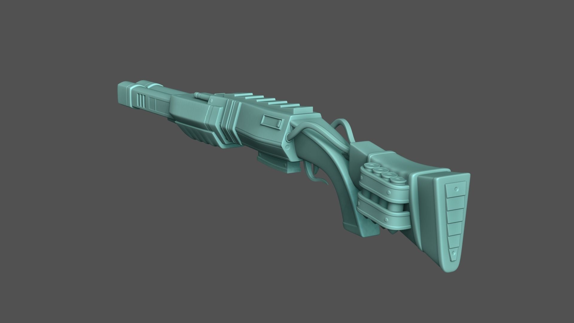 20 Sci-Fi Guns - Weaponry - Rifles Sniper Assault Submachine 3D Model ...