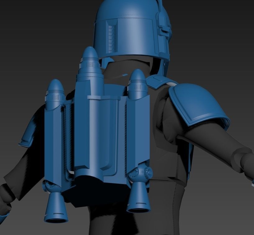 Deathwatch Mandalorian full size armor 3d print ready STL 3D model 3D ...