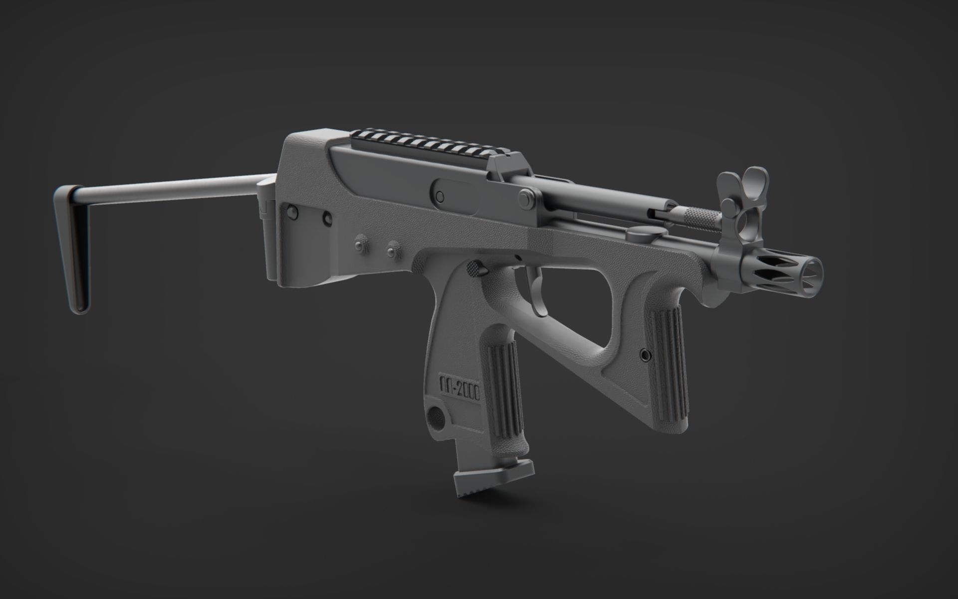 PP-2000 3D model | CGTrader