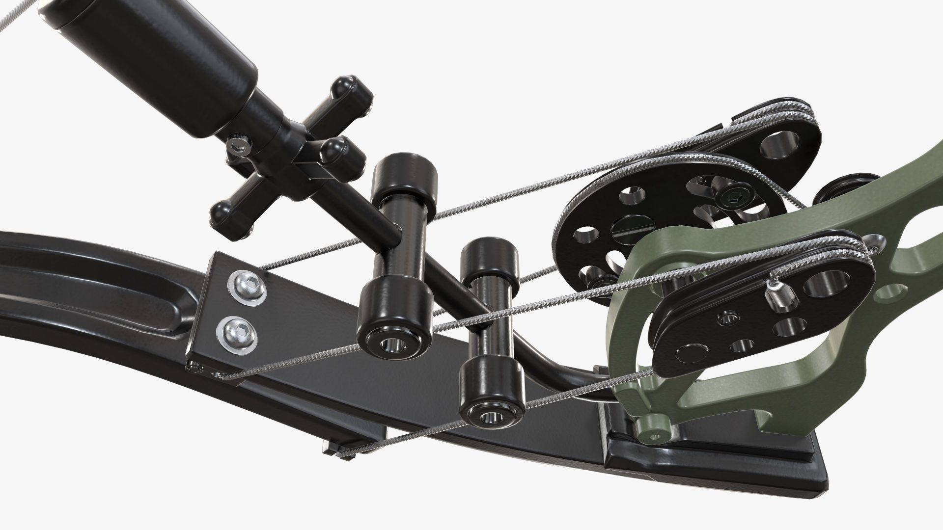 Compound lever action bow 3D model | CGTrader